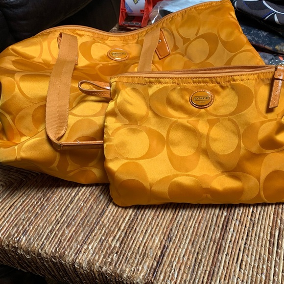 Coach | Bags | Coach Nylon Tote | Poshmark